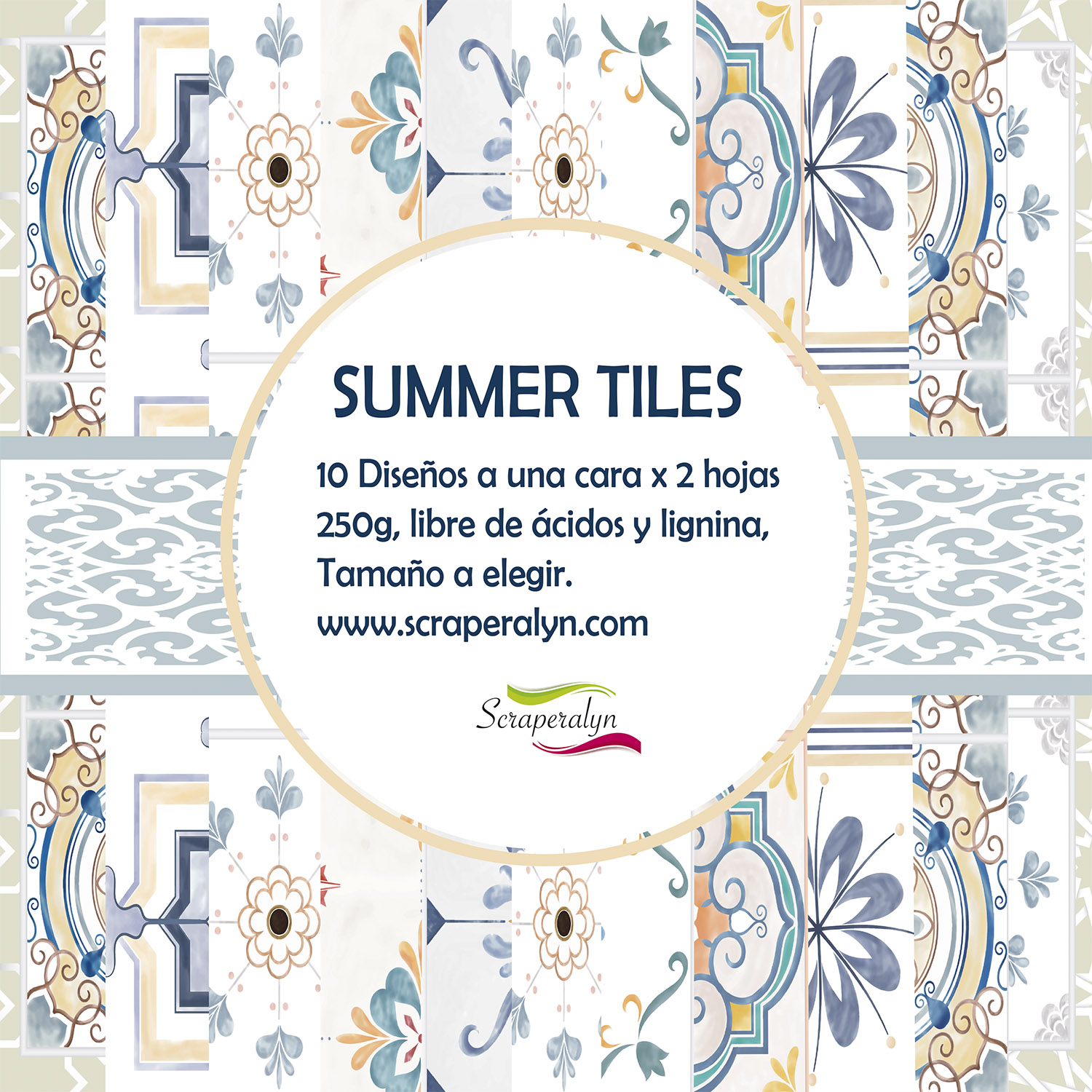 Summer Tiles • Scraperalyn.com